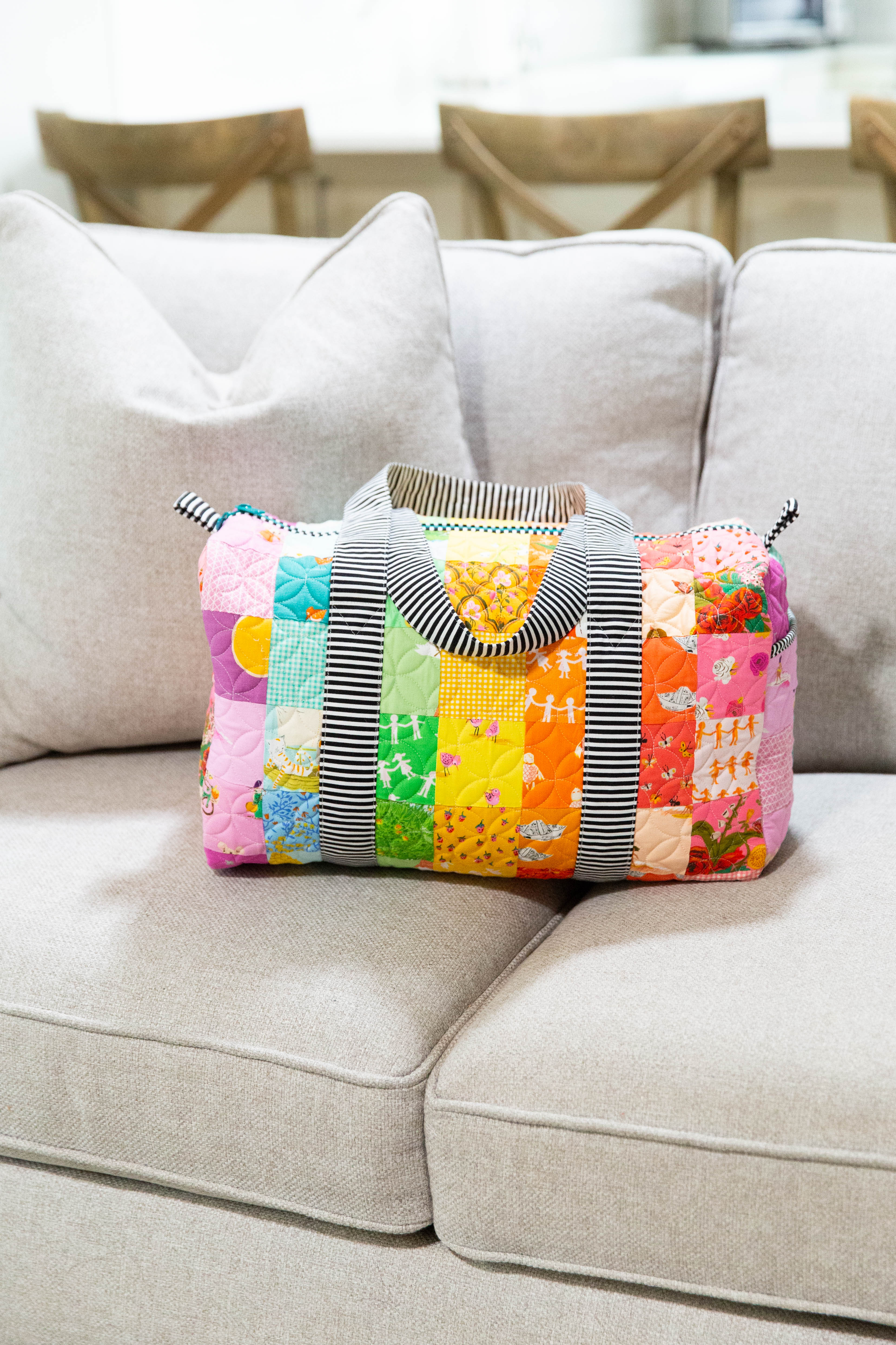 Patchwork Duffle Mini Finishing Kit – Knot and Thread Design