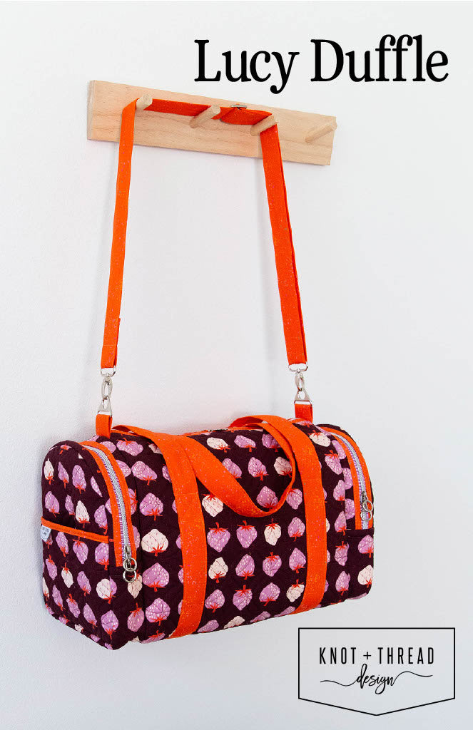 Lucy Duffle (Paper Pattern) – Knot and Thread Design