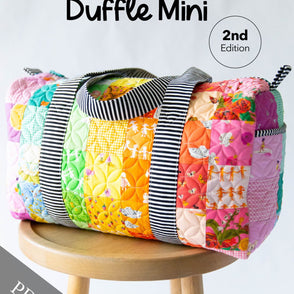 Patchwork Duffle Mini 2nd Edition (PDF Pattern) – Knot and Thread Design