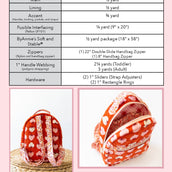 The Violet Backpack (PDF Pattern) – Knot and Thread Design