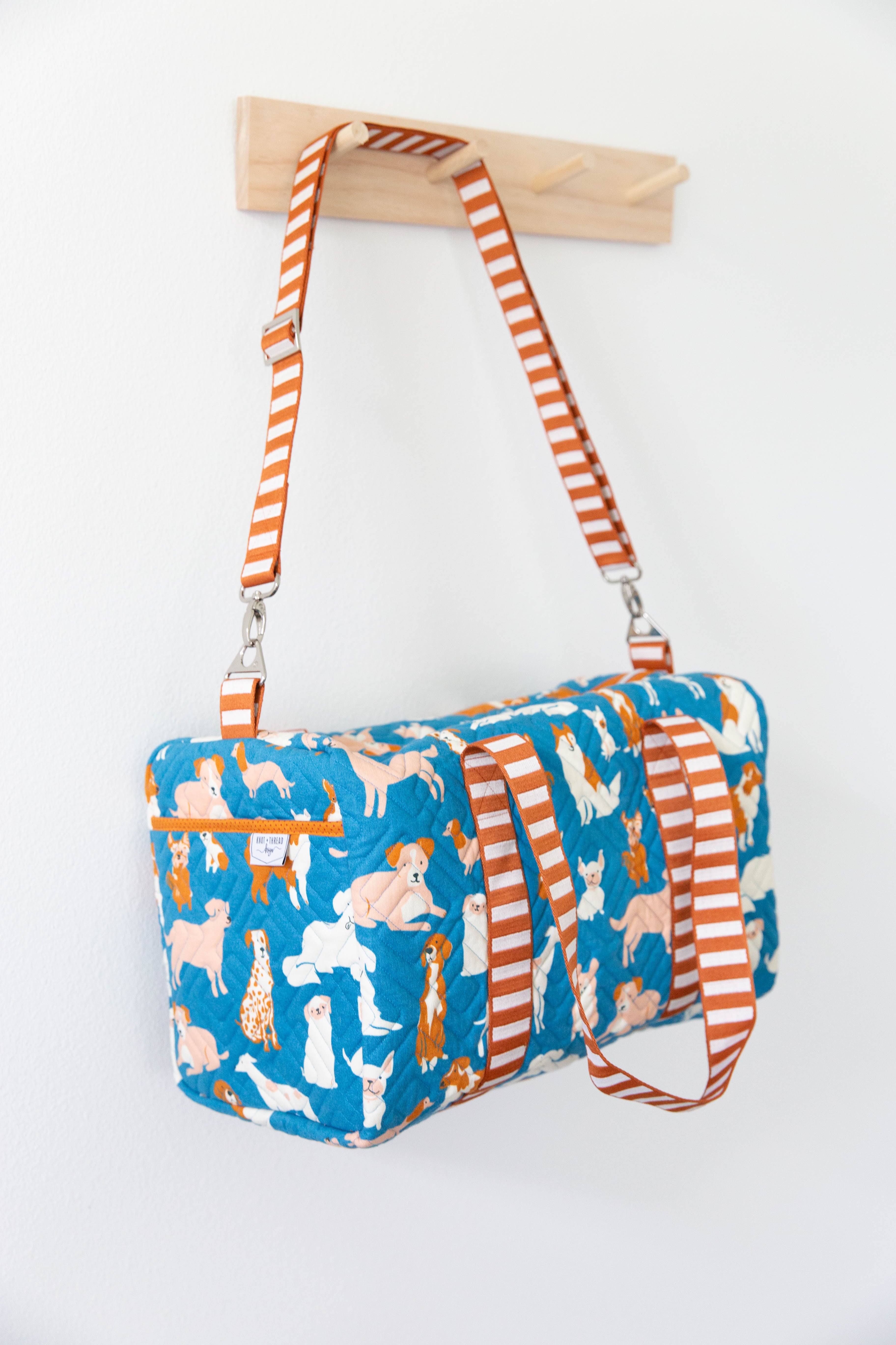 Patchwork Duffle Mini 2nd Edition (PDF Pattern) – Knot and Thread Design