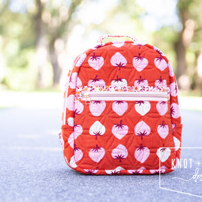 The Violet Backpack (PDF Pattern) – Knot and Thread Design