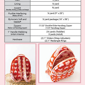 The Violet Backpack (PDF Pattern) – Knot and Thread Design